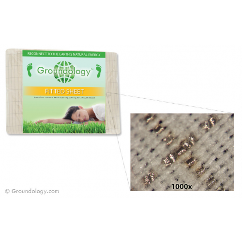 Organic Cotton Earthing Sheet - Fitted